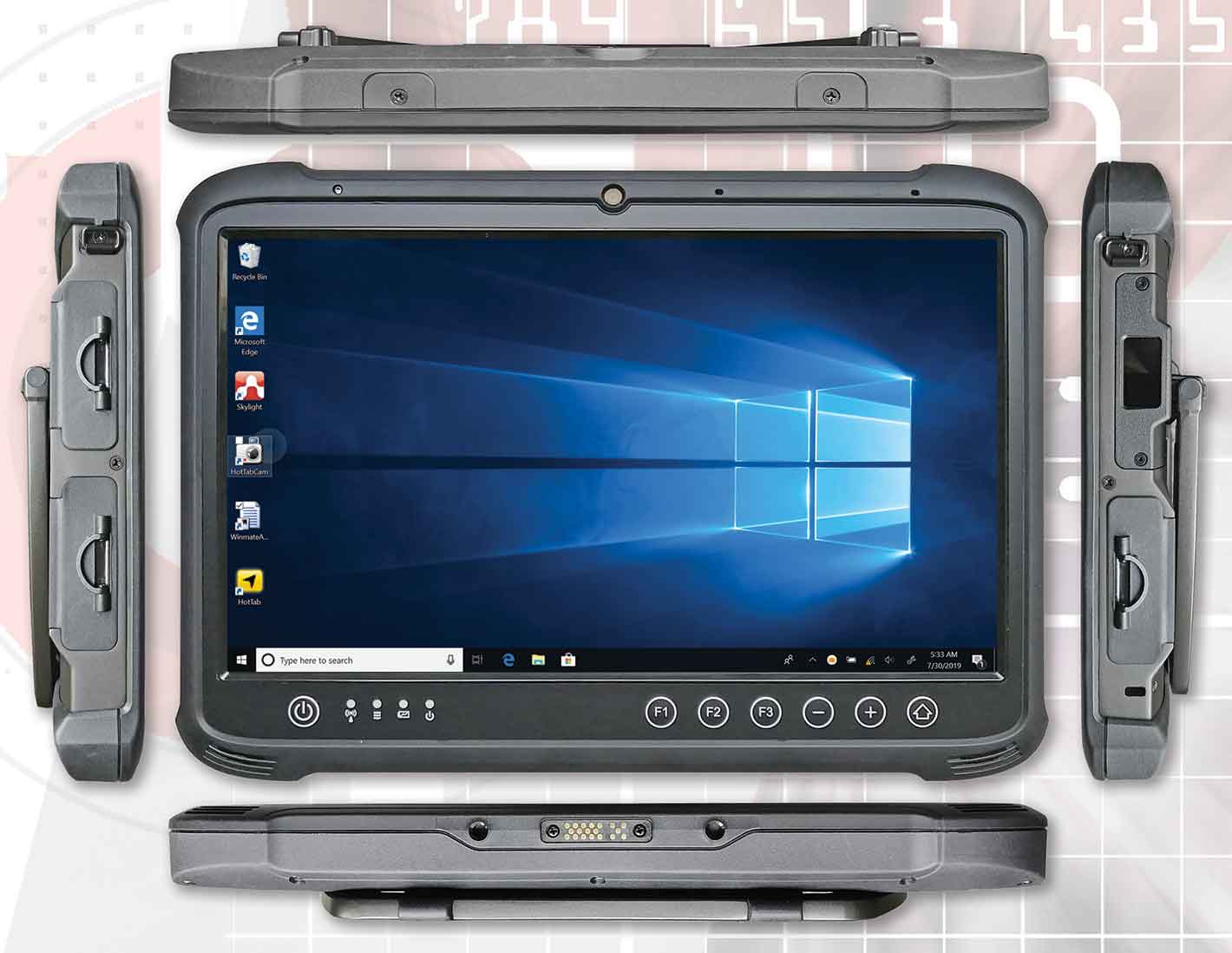 Rugged PC Review.com - Rugged Tablet PCs: Winmate M133K Rugged Tablet PC