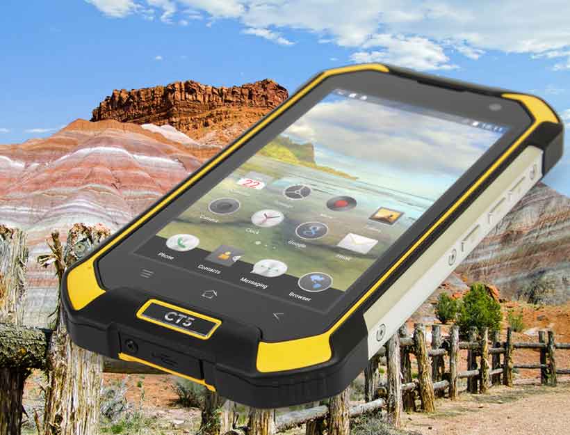 Rugged PC Review.com - Rugged handhelds: Cedar CT5 Handheld