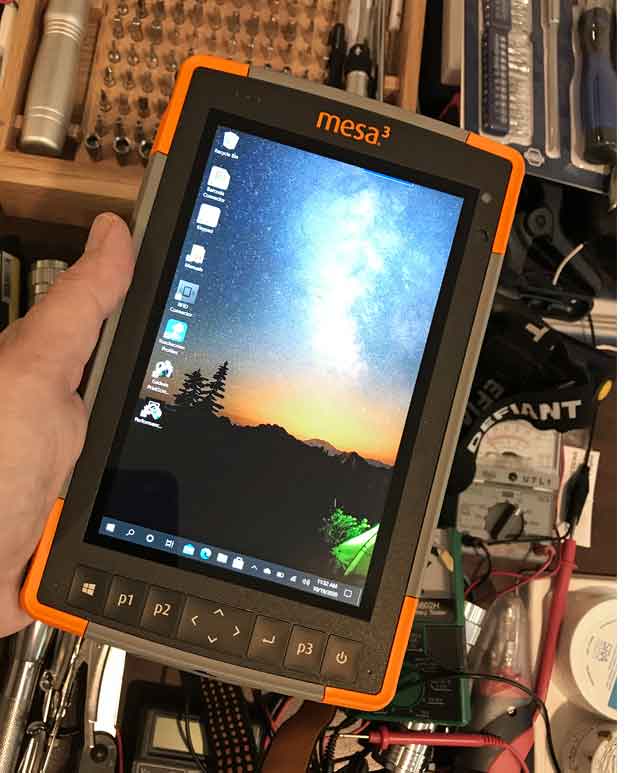 Rugged PC Review.com - Handhelds and PDAs: Juniper Systems Mesa 3 ...