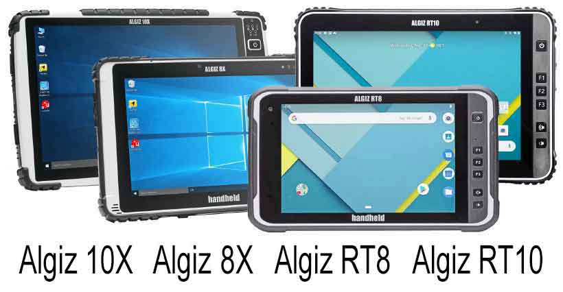 Rugged PC Review.com - Handhelds and PDAs: Handheld Algiz RT10